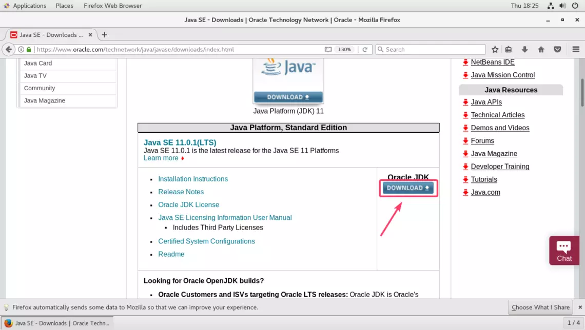 Faʻapipiʻi Oracle JDK 11 ile CentOS 7 7487_2