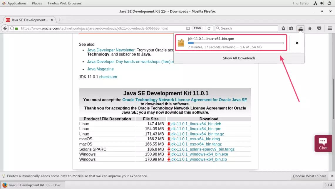 CentOS 7 ನಲ್ಲಿ Oracle JDK 11 ಅನ್ನು ಸ್ಥಾಪಿಸಿ 7487_6