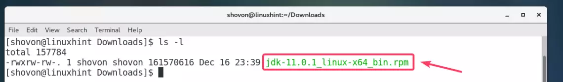 CentOS 7 گە Oracle JDK 11 نى قاچىلاڭ 7487_8