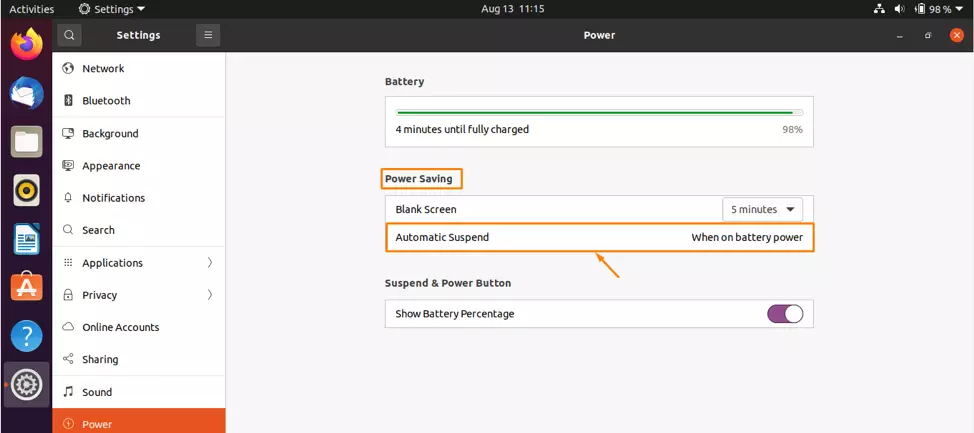 Cara Mengubah Pengaturan Tidur di Ubuntu 7509_3