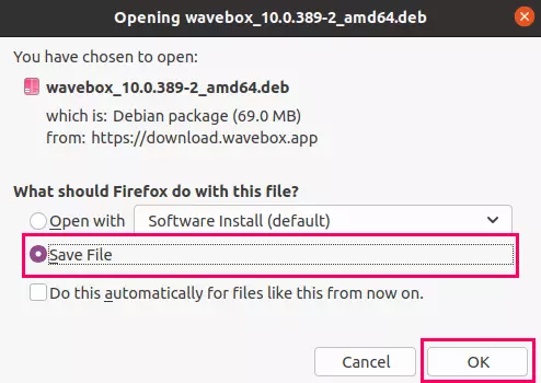 Installéiert Wavebox an Ubuntu 20.04 7514_2