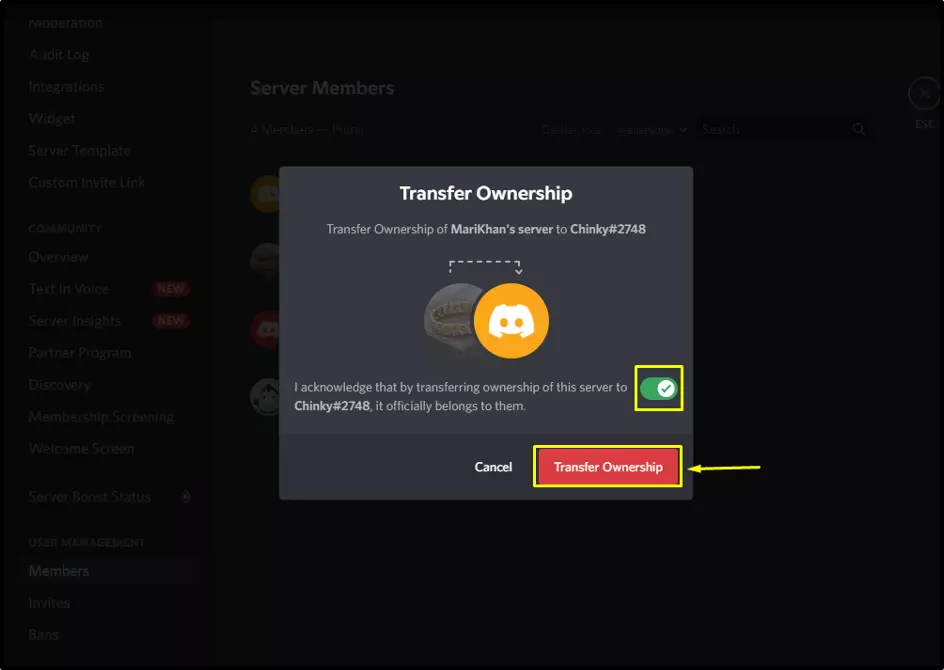 Cara Meninggalkan Pelayan Discord pada Desktop 752_7