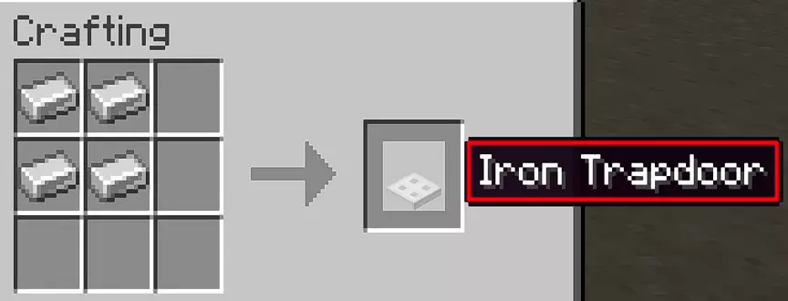 Minecraft માં ટ્રેપડોર કેવી રીતે બનાવવું 7536_10