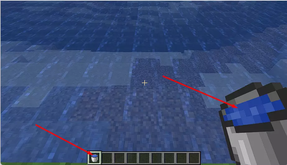 Cara membuat ember di Minecraft 7538_7