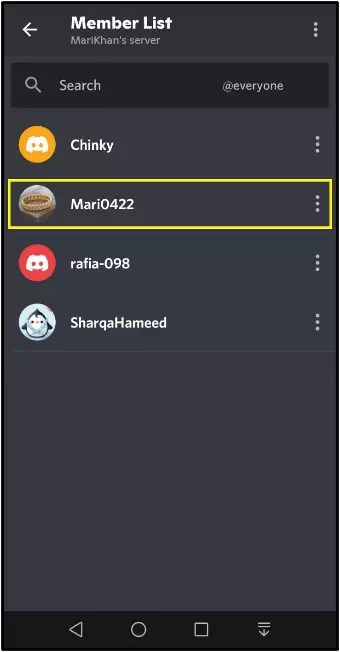 Jak opustit Discord Server na mobilu 754_5