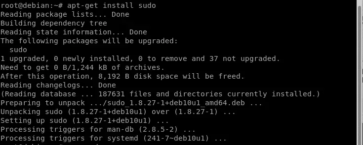 Alles oer Sudo op in Debian 10 Buster-systeem 7554_2