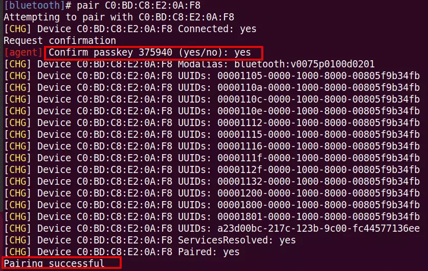 Cara Ngirim file saka Ubuntu menyang piranti Bluetooth 7561_11