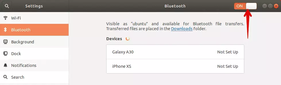 Jak odesílat soubory z Ubuntu do zařízení Bluetooth 7561_3