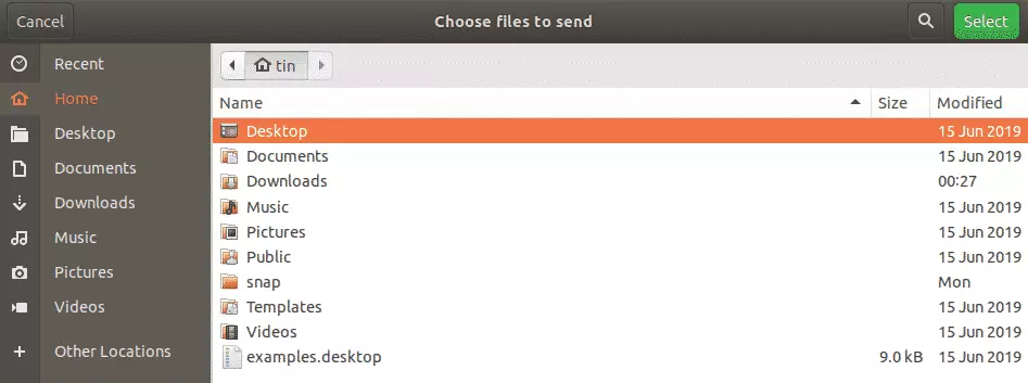 Cara Ngirim file saka Ubuntu menyang piranti Bluetooth 7561_7