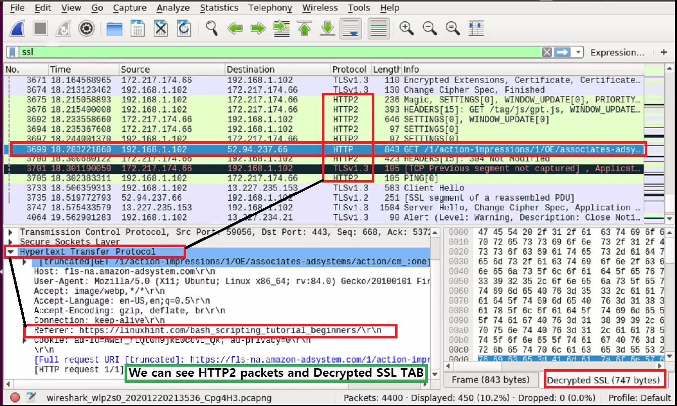 Dešifrování provozu SSL/TLS pomocí Wireshark 7564_13