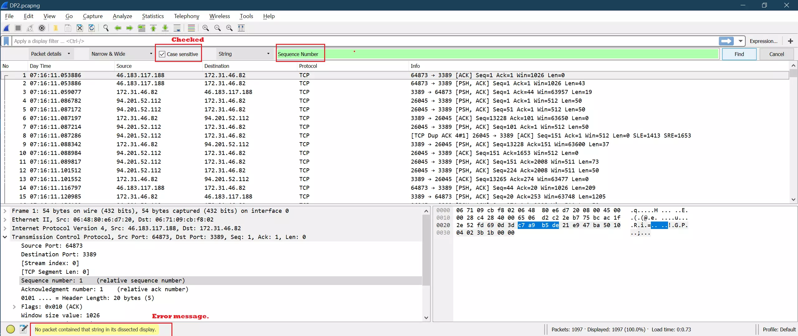 Yadda ake Amfani da Wireshark don Neman Zare a Fakiti 7568_11