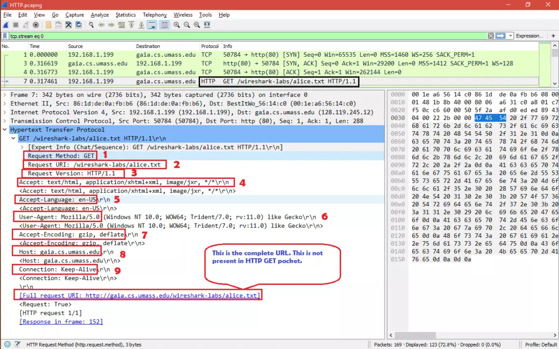 Wireshark ئارقىلىق HTTP تەھلىلى 7581_5