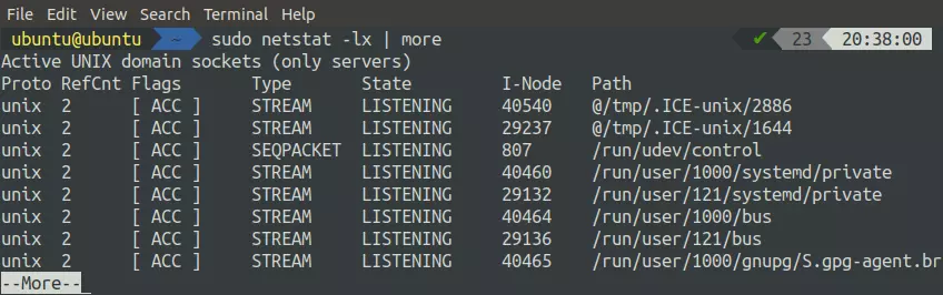 Cum să găsiți porturi deschise pe Ubuntu? 7589_19