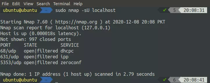 Cum să găsiți porturi deschise pe Ubuntu? 7589_9