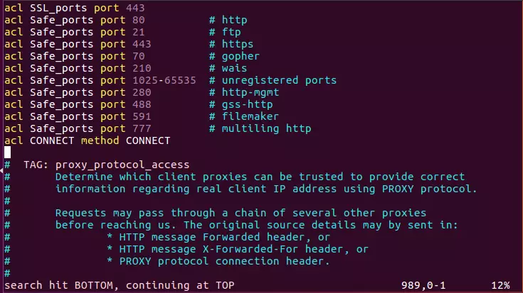 Kako instalirati i podesiti Squid proxy server na vašem Linux serveru? 7590_4