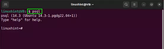 Ubuntu 22.04 da PostgreSQL ma'lumotlar bazasini qanday o'rnatish va sozlash 75_11