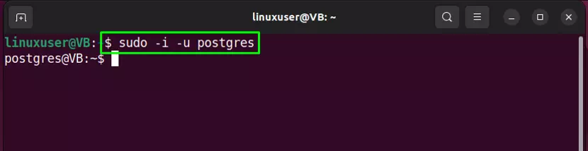 Ubuntu 22.04 боюнча PostgreSQL маалымат базасын кантип орнотуу жана орнотуу керек 75_5