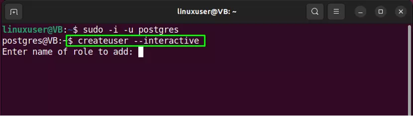 Ubuntu 22.04 боюнча PostgreSQL маалымат базасын кантип орнотуу жана орнотуу керек 75_6