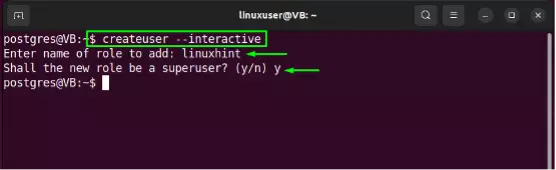 Come installare e configurare il database PostgreSQL su Ubuntu 22.04 75_7