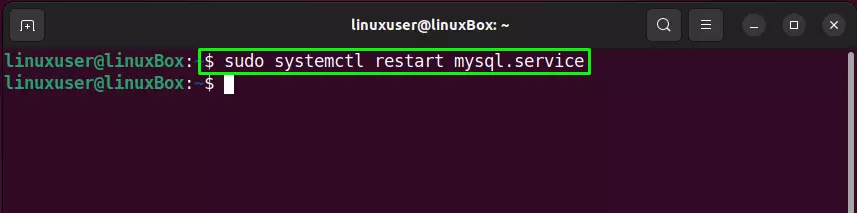 Jinsi ya Kubadilisha Nenosiri la Mizizi ya MySQL katika Ubuntu 20.04 7627_15