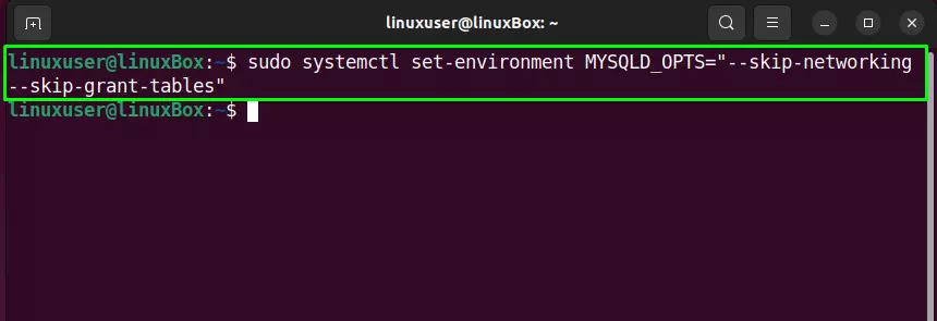 Jinsi ya Kubadilisha Nenosiri la Mizizi ya MySQL katika Ubuntu 20.04 7627_4