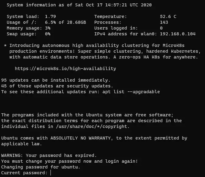 Samun dama ga uwar garken Ubuntu 20.04 LTS ta hanyar SSH 4