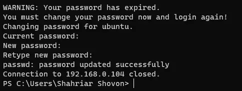 Aliri la Ubuntu-Servilon 20.04 LTS Malproksime per SSH 7