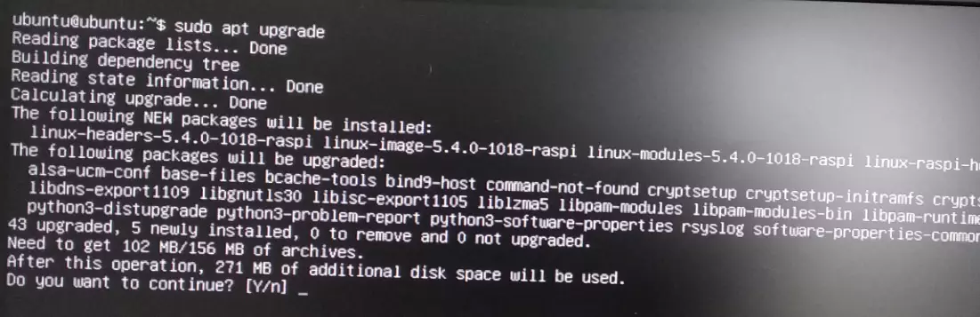 Усталюйце Ubuntu Desktop 20.04 LTS на Raspberry Pi 4 7664_35