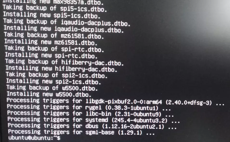 Усталюйце Ubuntu Desktop 20.04 LTS на Raspberry Pi 4 7664_43