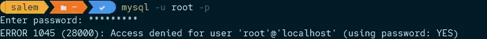 用戶'root'@'localhost'的MySQL訪問被拒絕 766_1