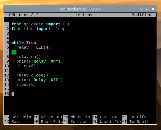 Configurar a domótica de Raspberry Pi 7673_16