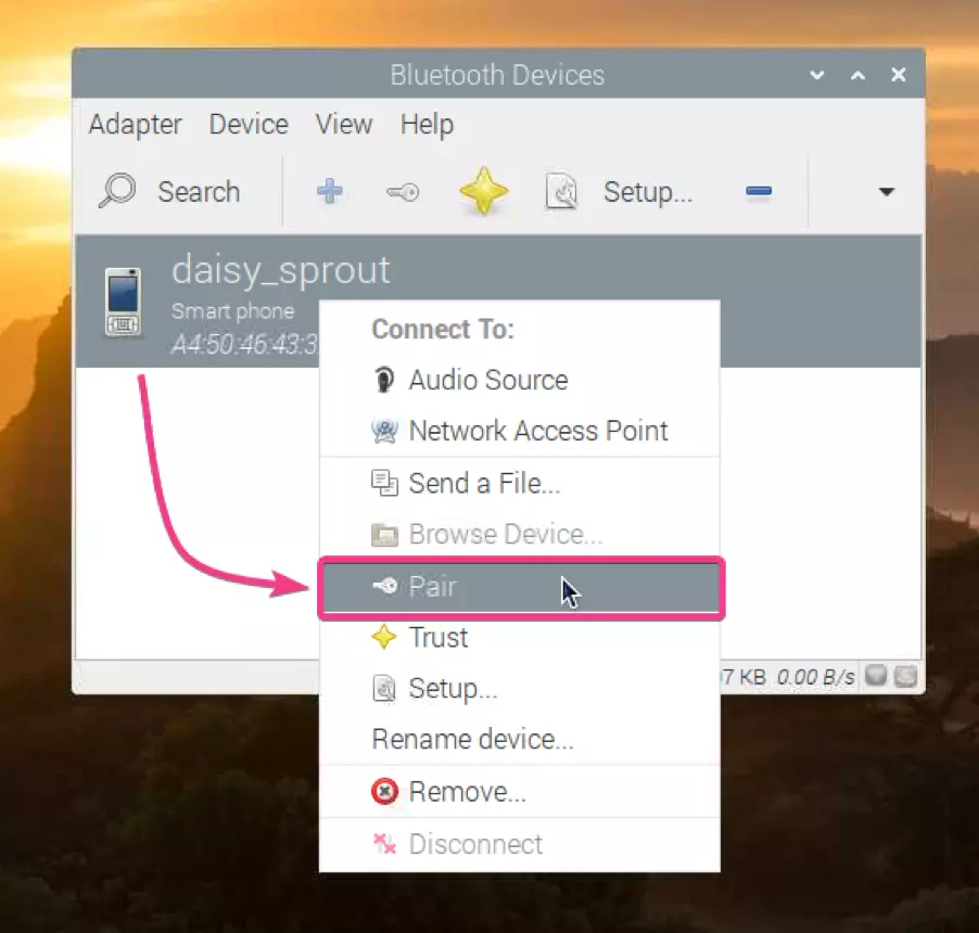 Ki jan yo Enstalasyon Raspberry Pi Bluetooth 7677_33