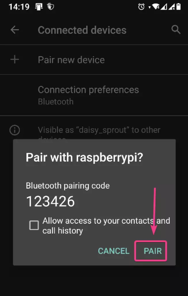 Чӣ тавр насб кардани Raspberry Pi Bluetooth 7677_35