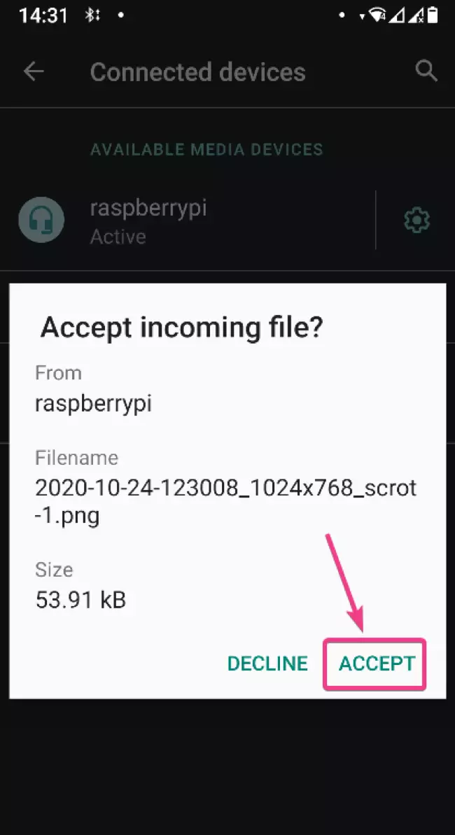 Як налаштувати Raspberry Pi Bluetooth 7677_43