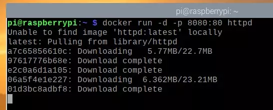 Како да инсталирате Docker на Raspberry Pi 4 7682_28