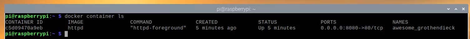 Raspberry Pi 4 жүйесіне Docker орнату әдісі 7682_37
