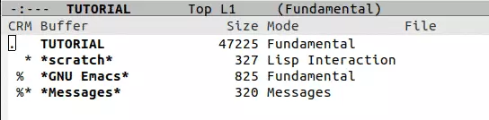 Emacs አጠቃላይ እይታን ያዛል 7692_28