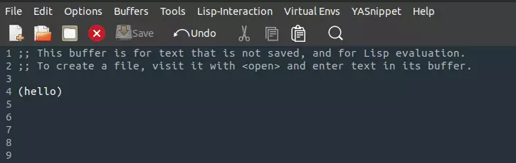 Emacs میں Lisp کا استعمال 7700_4