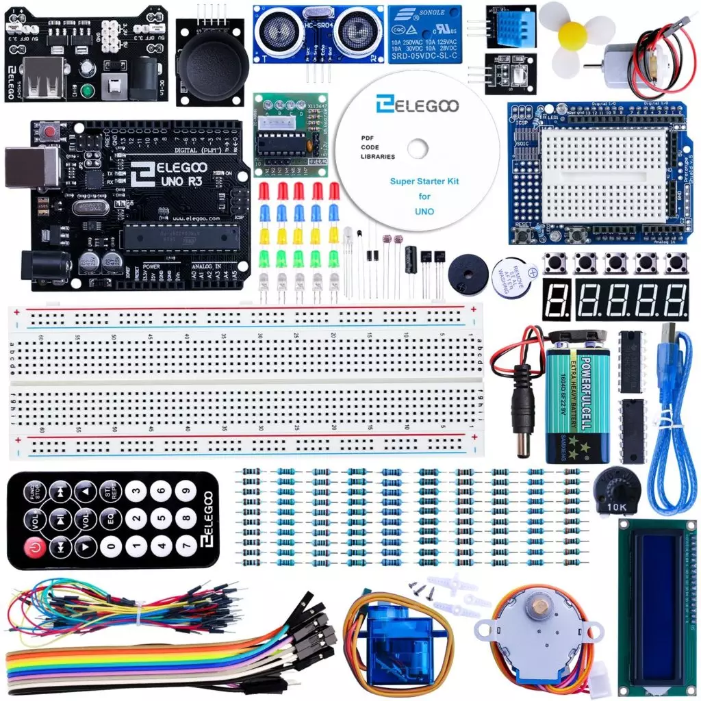 Plej bonaj Startaj Iloj de Arduino 7730_1