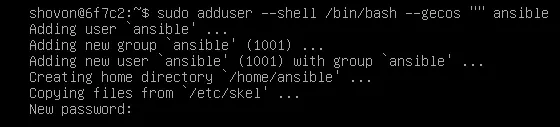 Avtomatlashtirish uchun Debian-ga Ansible-ni o'rnating 7742_19