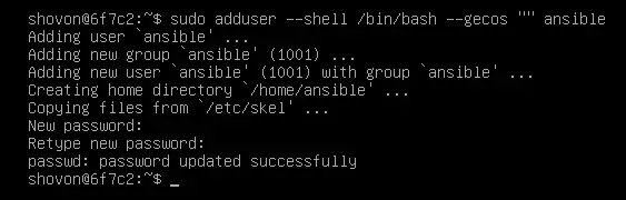 Встановіть Ansible на Debian для автоматизації 7742_21