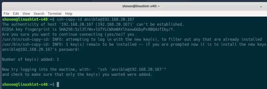 Avtomatlashtirish uchun Debian-ga Ansible-ni o'rnating 7742_28