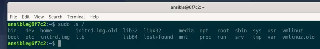 Avtomatlashtirish uchun Debian-ga Ansible-ni o'rnating 7742_30