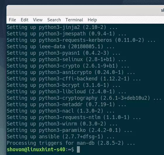 Installer Ansible sur Debian pour l'automatisation 7742_5