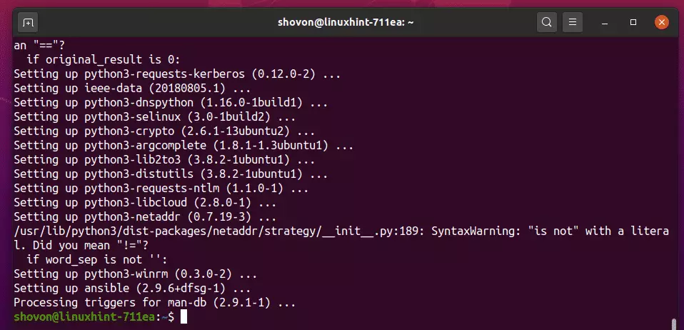 Ubuntu 20.04 LTS تي جوابي ڪيئن انسٽال ڪجي 7744_6