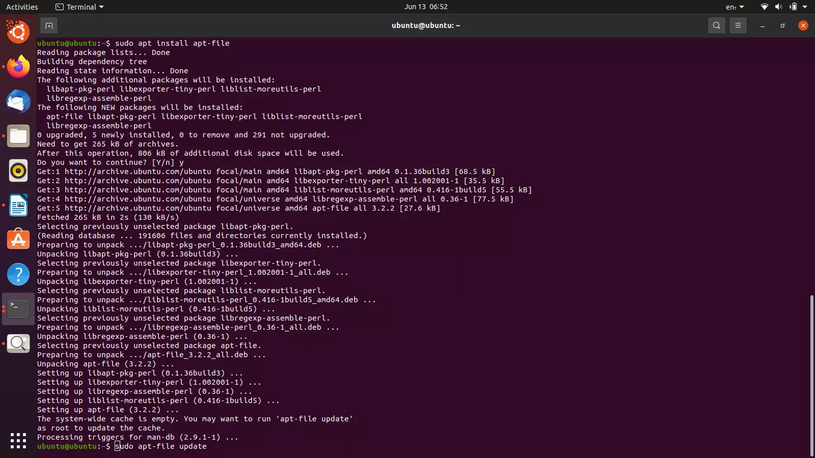 Găsiți ce fișiere sunt într-un pachet în Ubuntu 7757_3