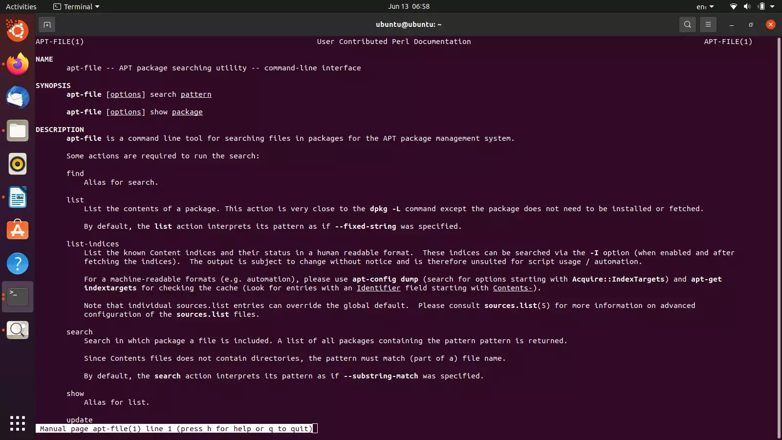Ubuntu'da Bir Pakette Hangi Dosyaların Bulunduğunu Bulun 7757_6