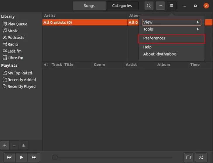 Cara Memasang dan Menyesuaikan Rhythmbox di Ubuntu 7766_3