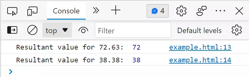 JavaScript دىكى Math.trunc () ئۇسۇلى | چۈشەندۈرۈلدى 7776_1