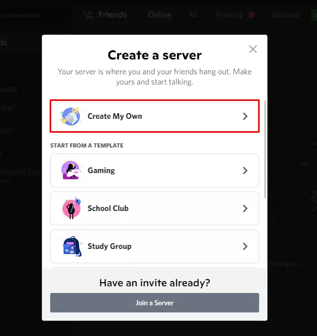 Discord ဆာဗာလုပ်နည်း 7793_3